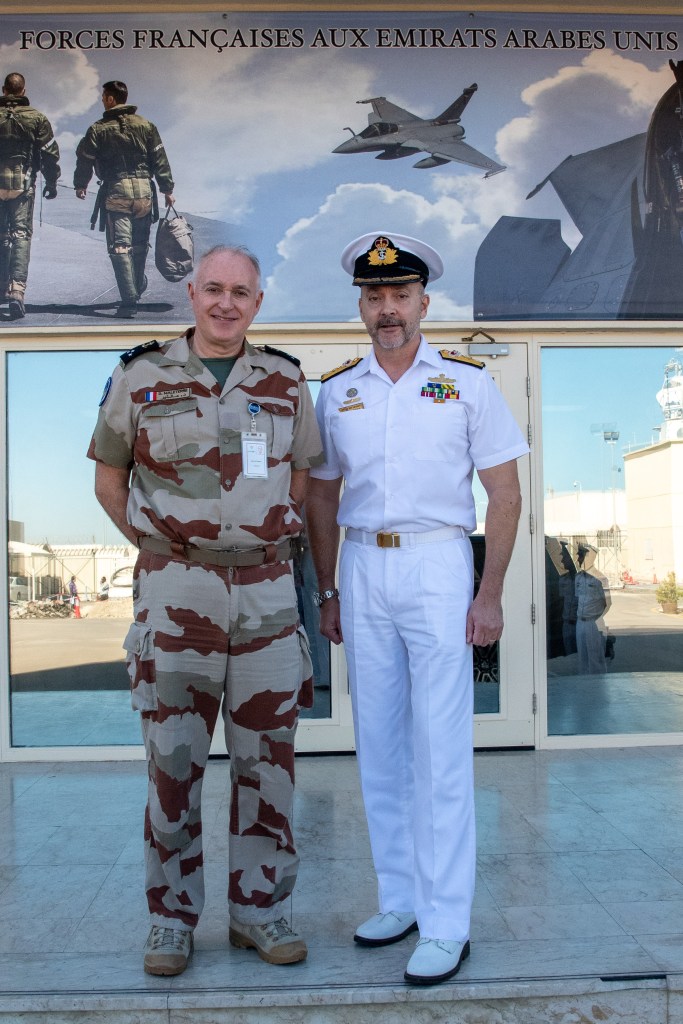 Commander CTF 150 visits Joint Commander of French Forces in the Indian ...