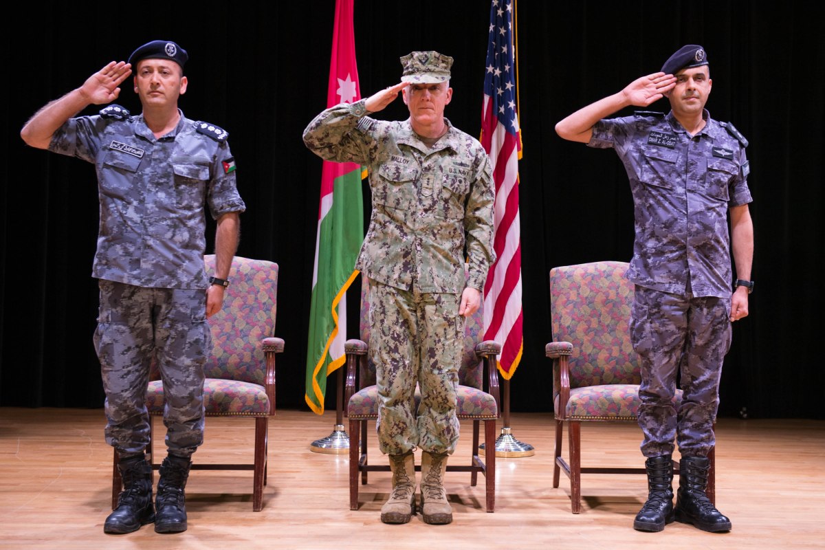 Royal Jordanian Navy Change of Command for Combined Task Force 152 ...