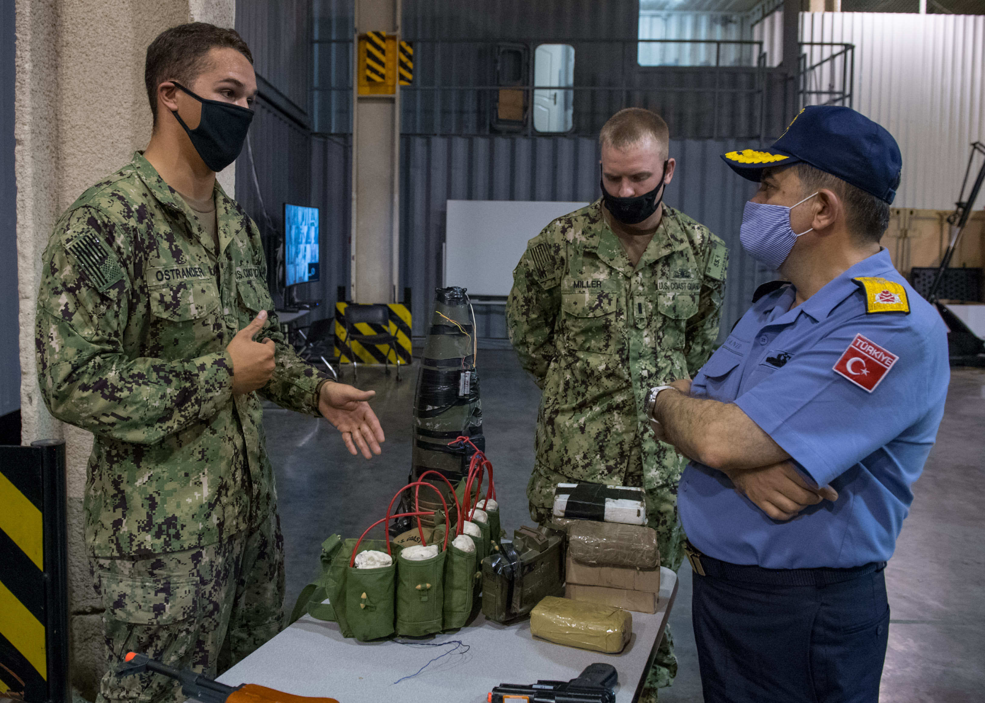 Counter Piracy CTF 151 visits US Coast Guard Facility in Bahrain ...
