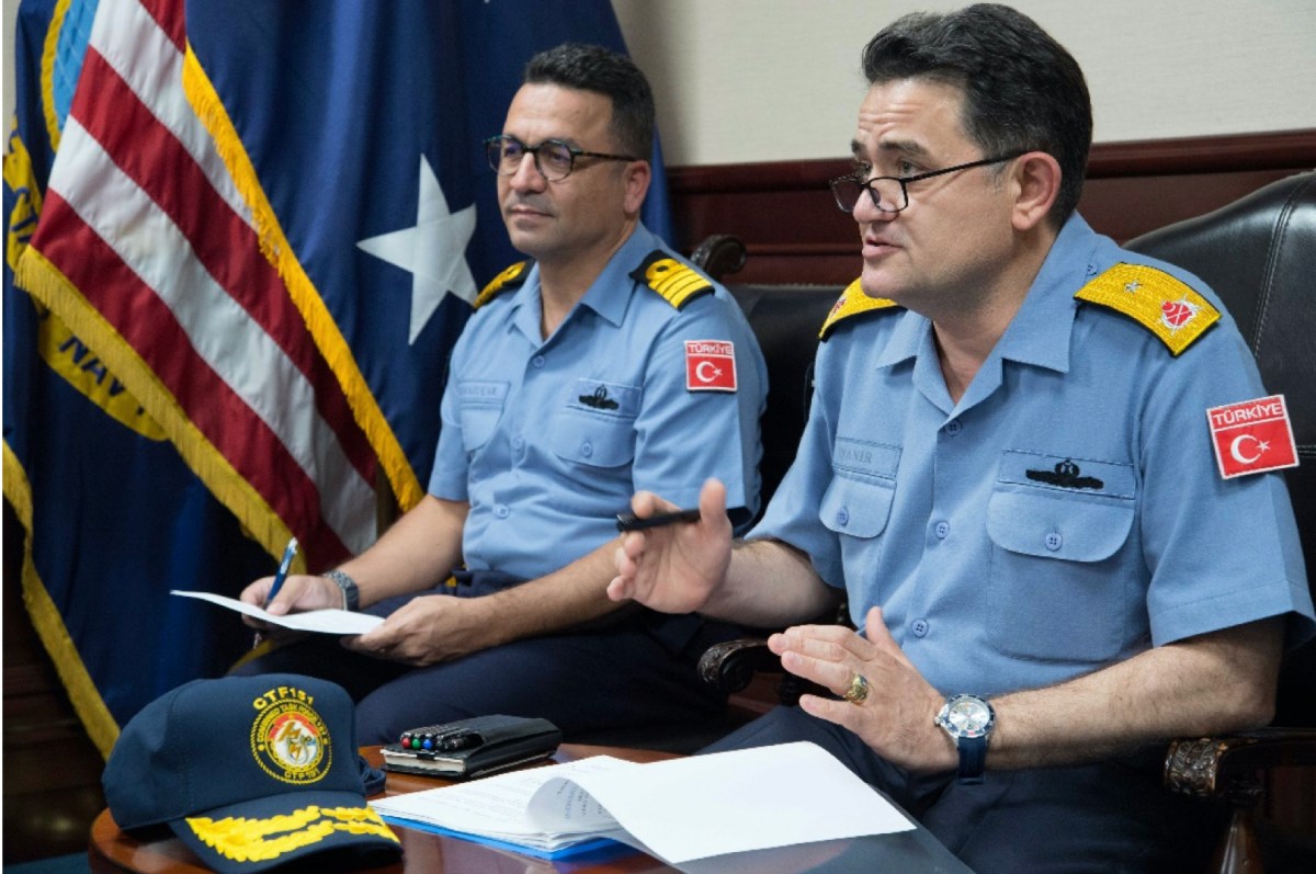 CTF 151 and the UK Maritime Trade Operations Center discuss Counter ...
