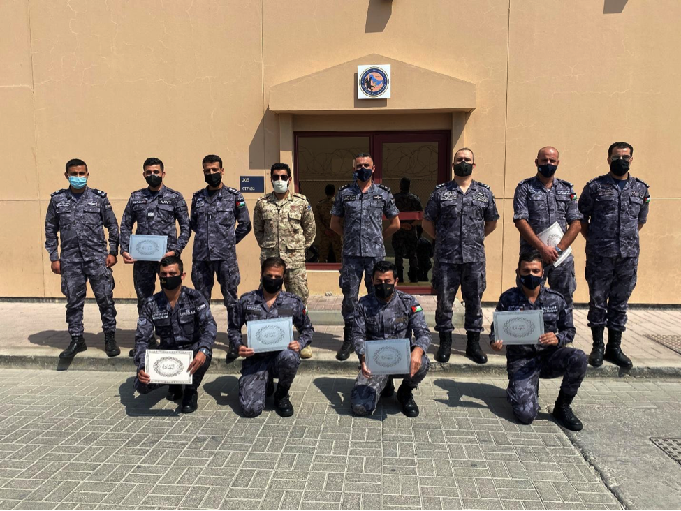 Six students from the Royal Jordanian Naval Force graduate from Secure ...