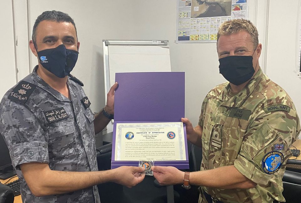 A farewell to Jordan-led CTF 152 – Combined Maritime Forces