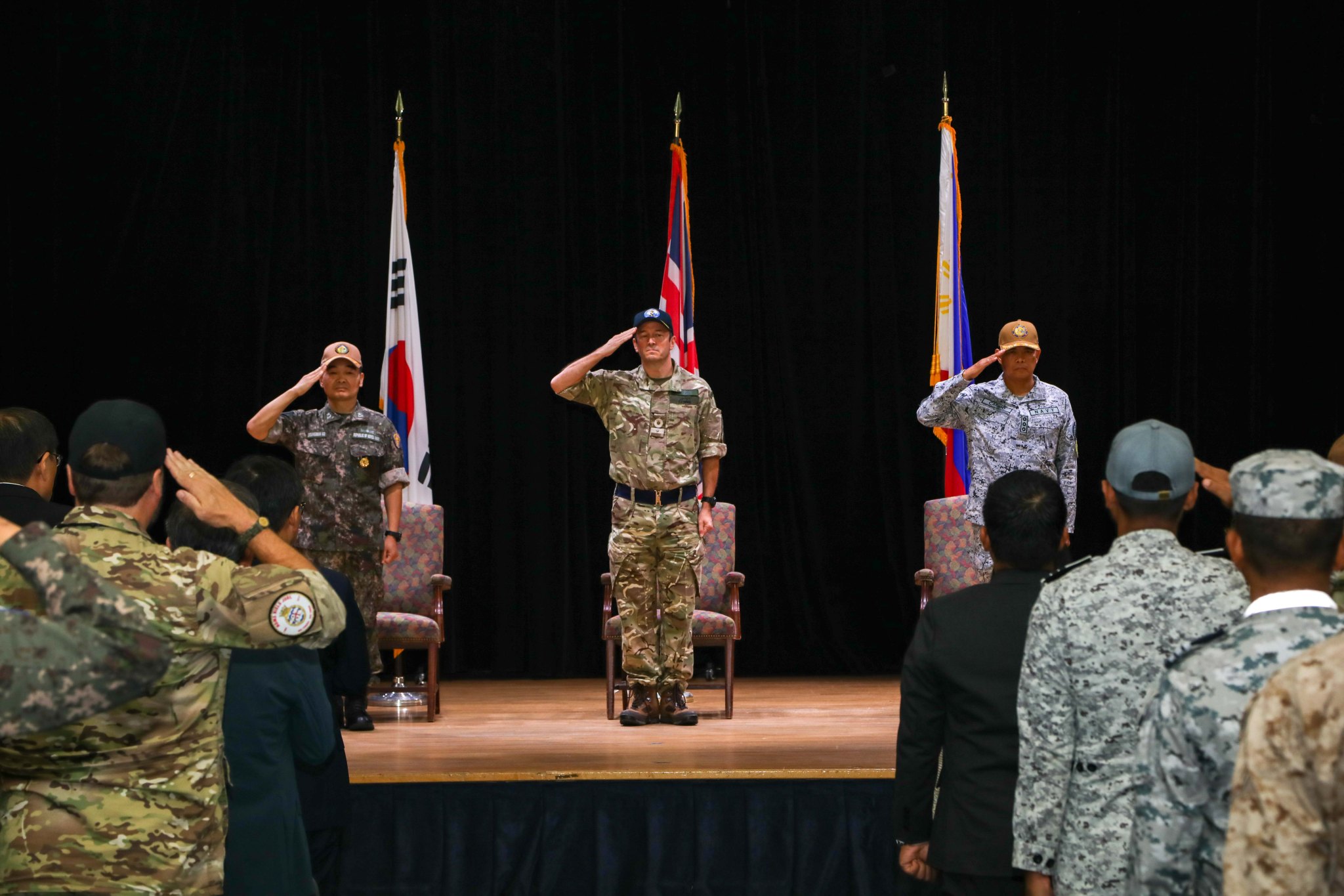 Republic of Philippine Navy Assumes Command of Multinational Counter ...