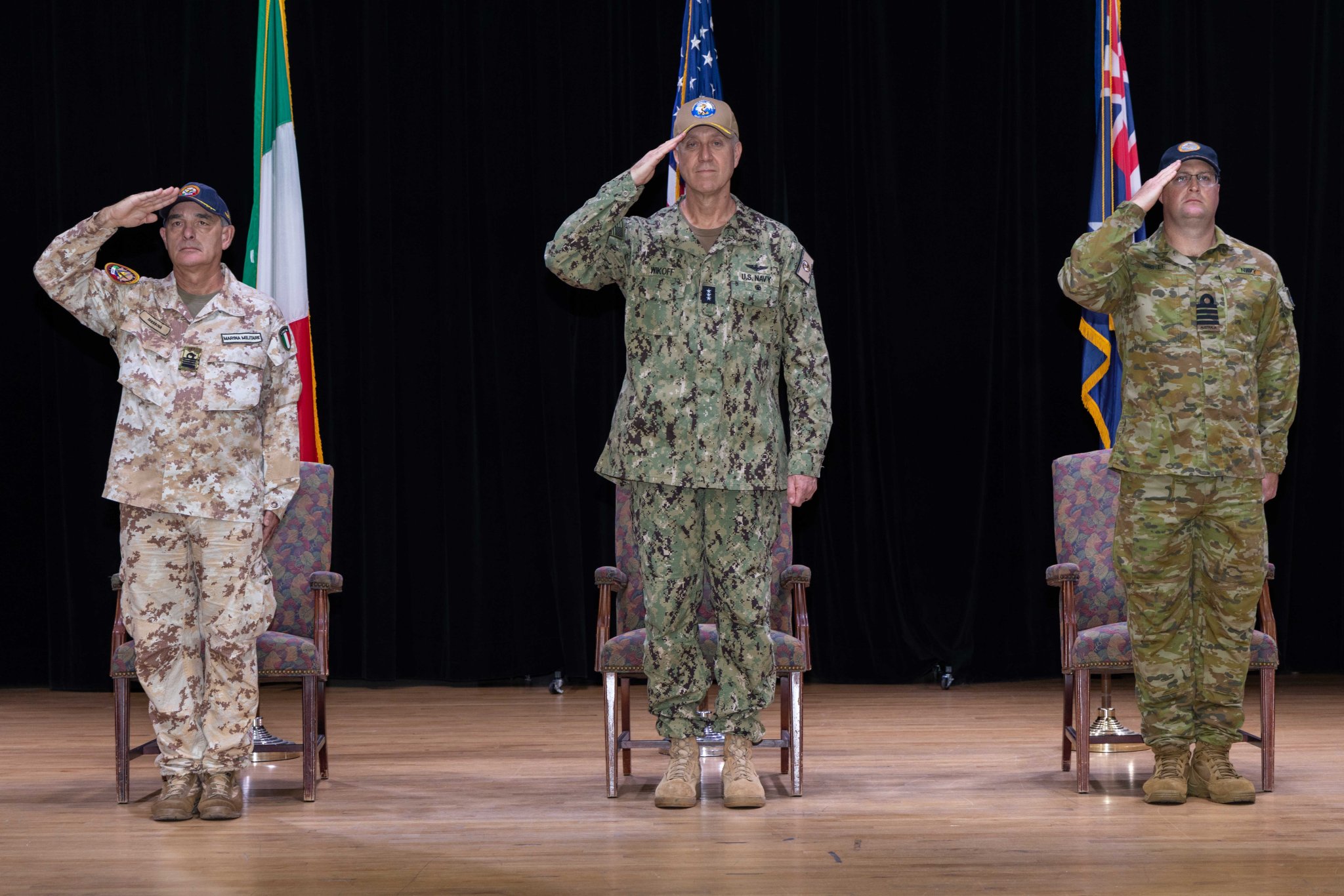 Royal Australian Navy Assumes Command of International Red Sea Task ...