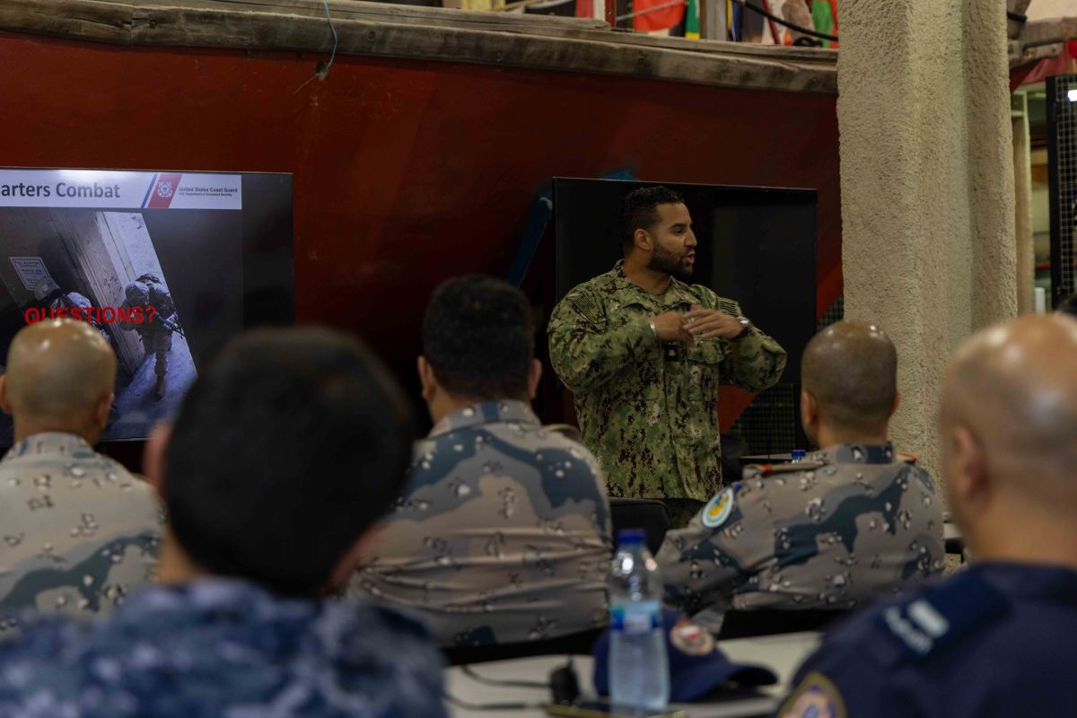 CTF-154 hosted one of their new October Maritime Security Enhancement ...