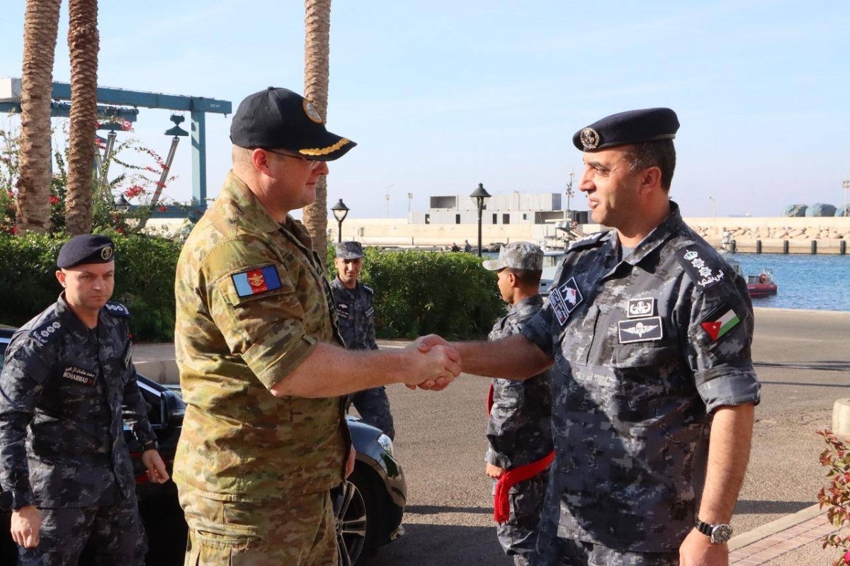 Australian-led Combined Task Force 153 Visits Royal Jordanian Navy ...